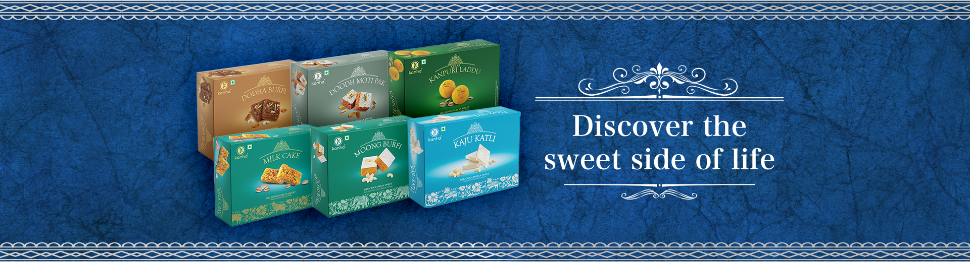 Kanha - Best Sweets Manufacturer in India & Wholesale Supplier